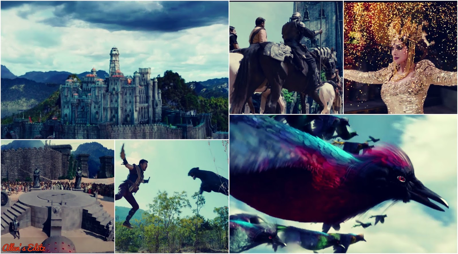 Puli Movie VFX Collage