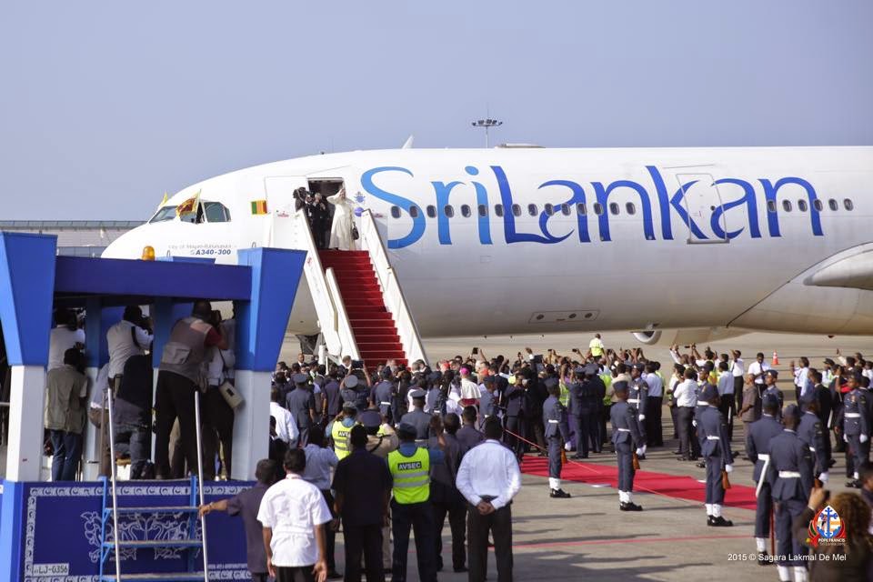 Pope Francis in the Philippines: Aboard the Papal Flight - Philippine ...