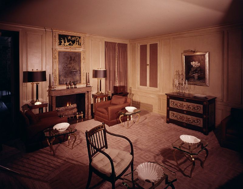 Inside of the Theodore Newton Law Residence in 1965 Through Fascinating ...