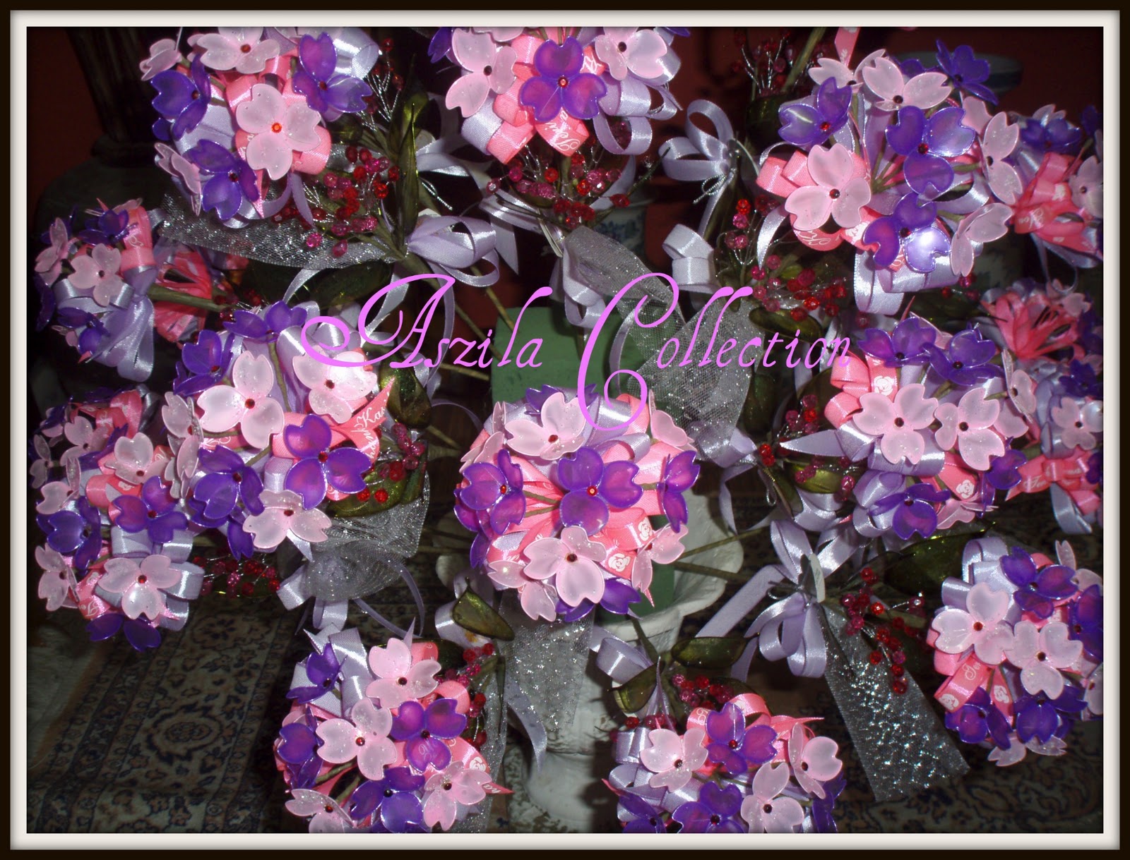 Gerbang Perkahwinan Aszila: Bunga Telur Pahar Dip - Ina