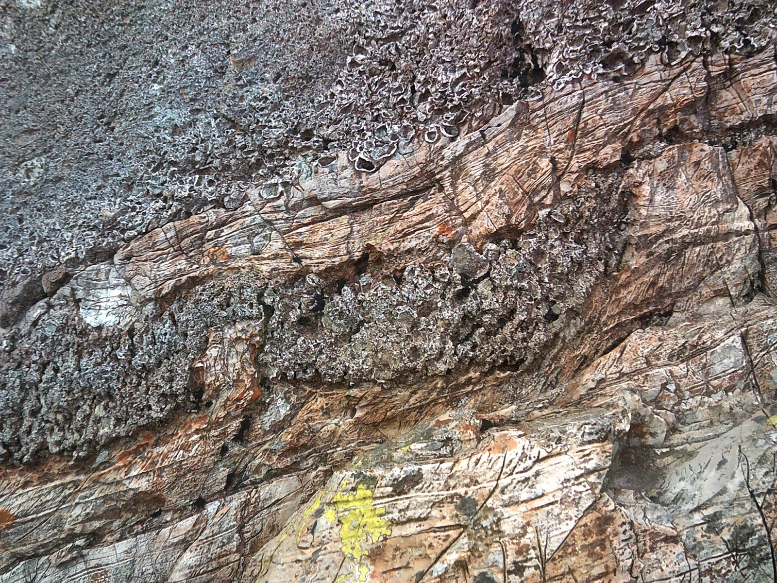 wigton physics: Volcaniclastic sediment on Bowfell