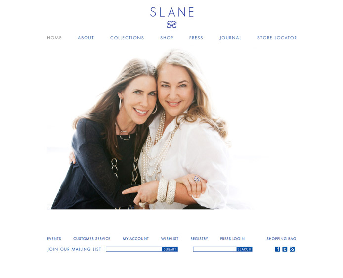 ELIZABETH AVEDON JOURNAL: SLANE: New Name | New Logo Design