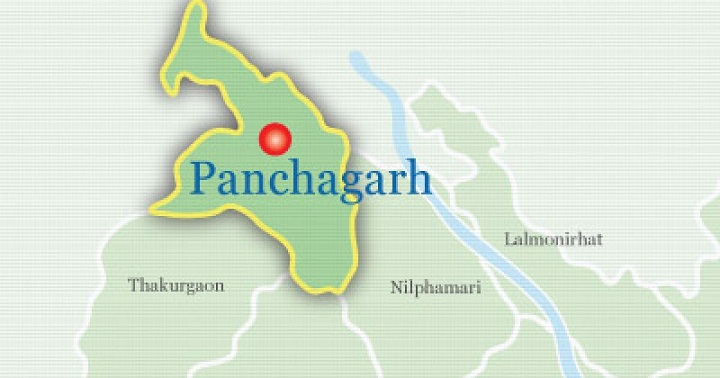 Panchagarh District: Map Panchagarh District Of Bangladesh