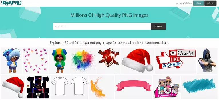 Top 15 Best PNG Websites to Download Copyright Free PNG Images