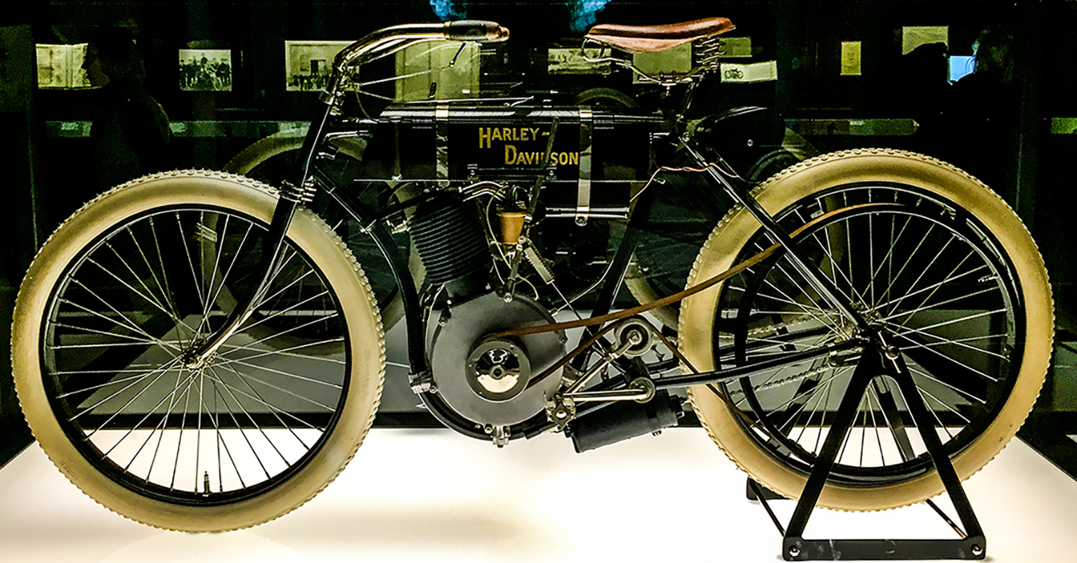 First Harley Davidson Motorcycle