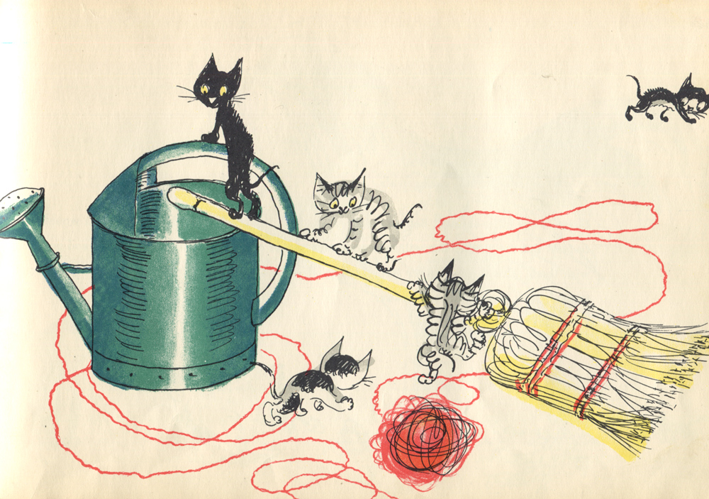 Pitschi (the kitten who always wanted to be something else. A sad story ...