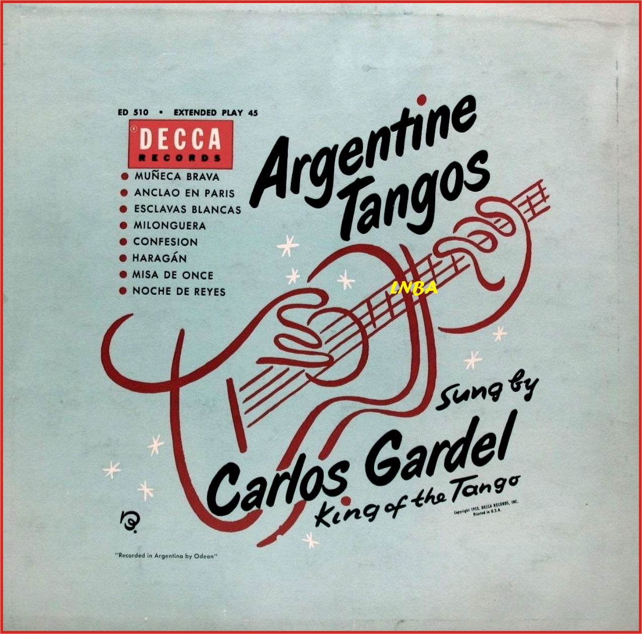 La nova Botica del Aleman.: Tango - Carlos Gardel - King of the tango.