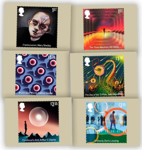 Rainbow Stamp Club: Classic Science Fiction on new stamps by Royal mail
