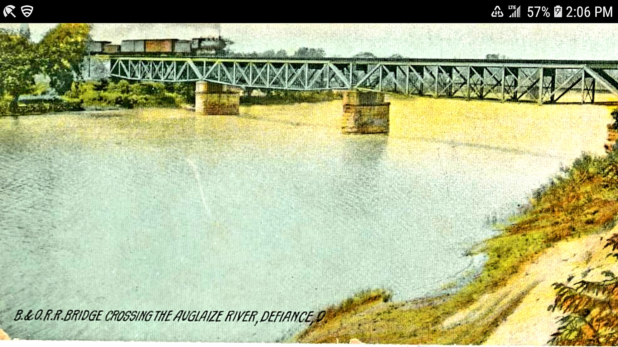 Industrial History: CSX/B&O Bridges over Auglaize and Maumee Rivers ...