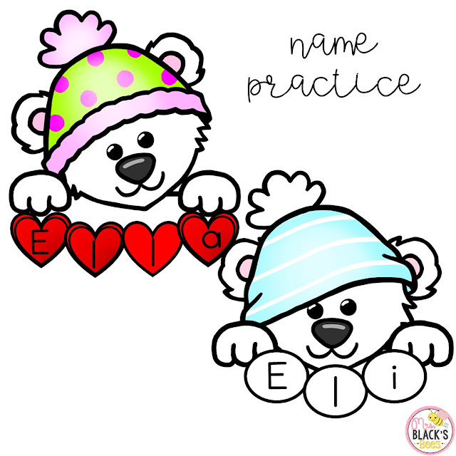 Polar Bear Craft and Writing | Mrs. Black's Bees