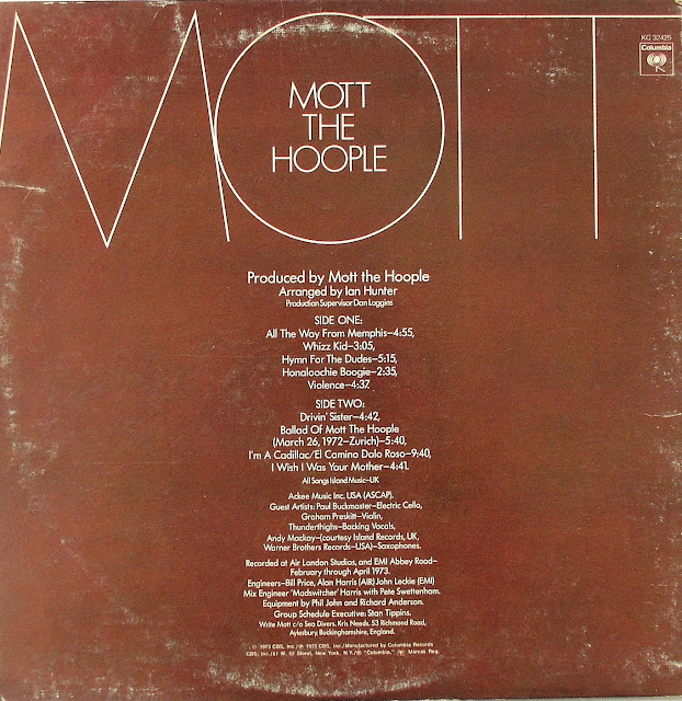 Classic Rock Covers Database: Mott the Hoople - Mott (1973)