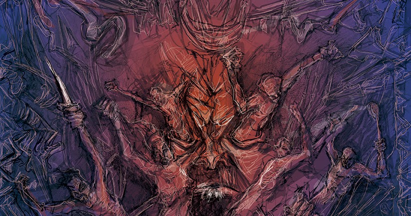 Andrés Casciani | Obra artística e ilustraciones: 7: Ira