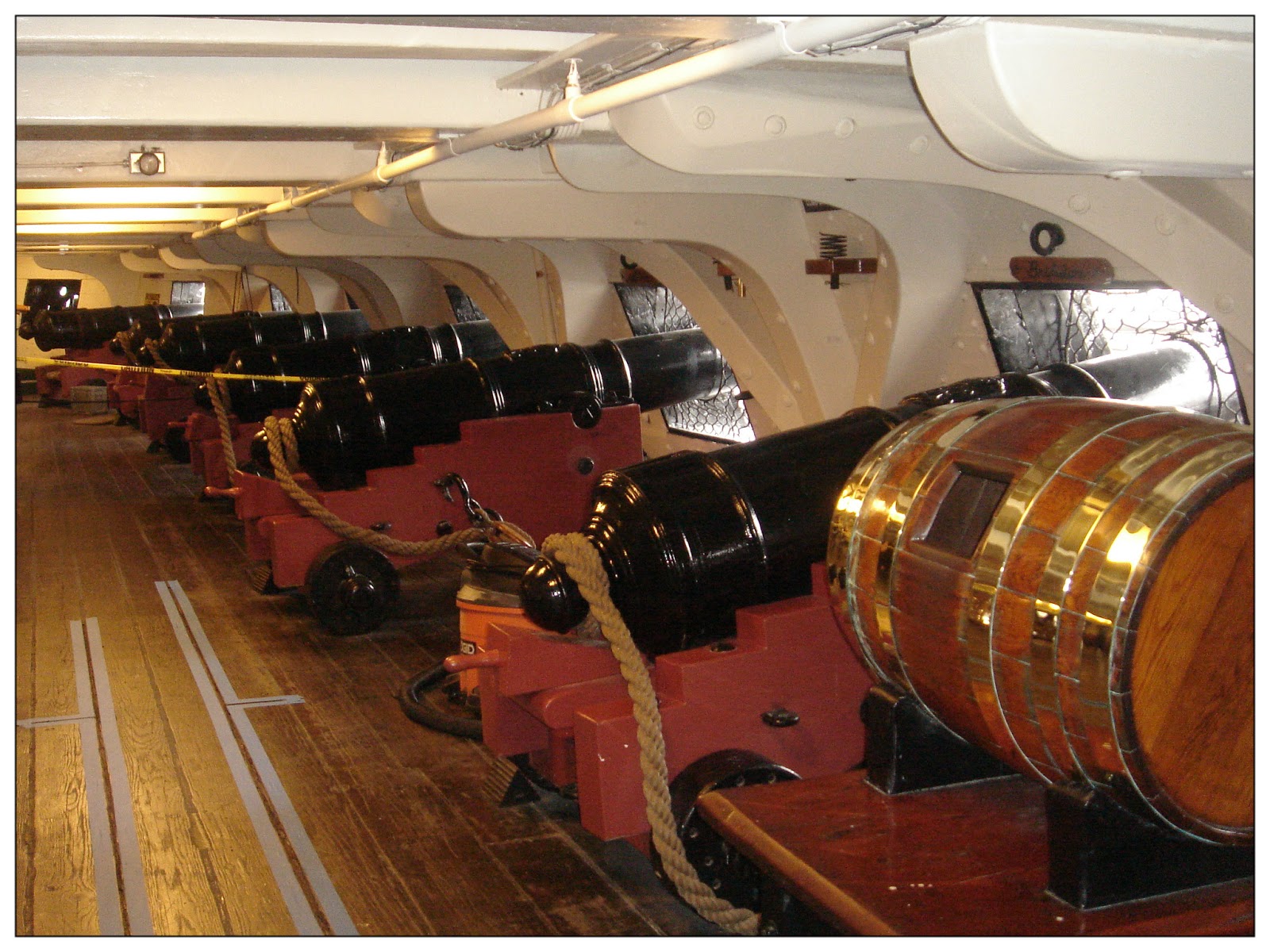 vacation on a budget: USS Constitution