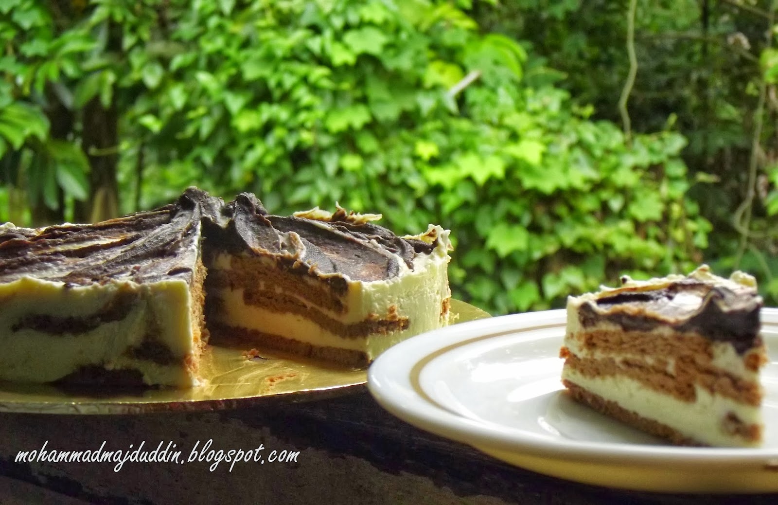 SALAM DUNIA: Resepi Kek Lapis Cheese Persona