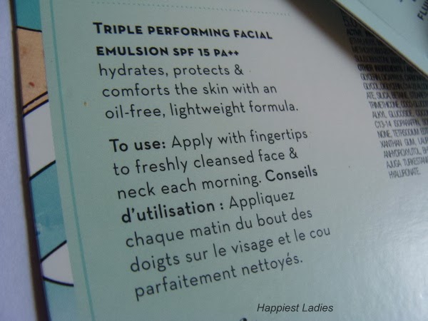 Benefit Triple Performing Facial Emulsion SPF 15 – First Impression ...