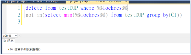 SQL Worker: SQL SERVER的 RowID