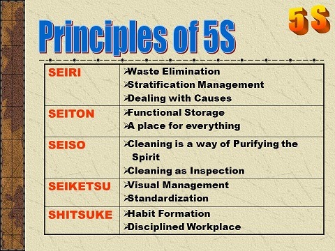 5S PRINCIPLES