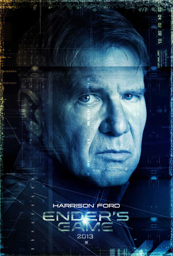 The Geeky Nerfherder: New Character Posters For 'Ender's Game'