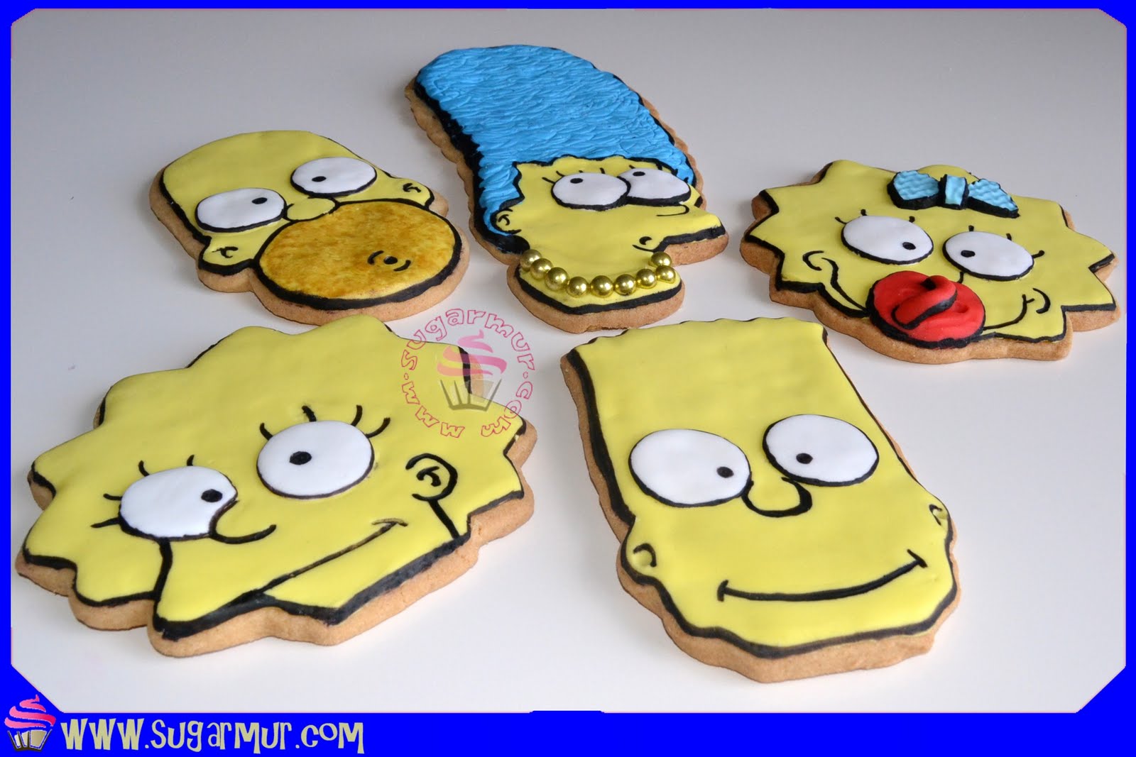 Galletas Los Simpsons | Sugar Mur