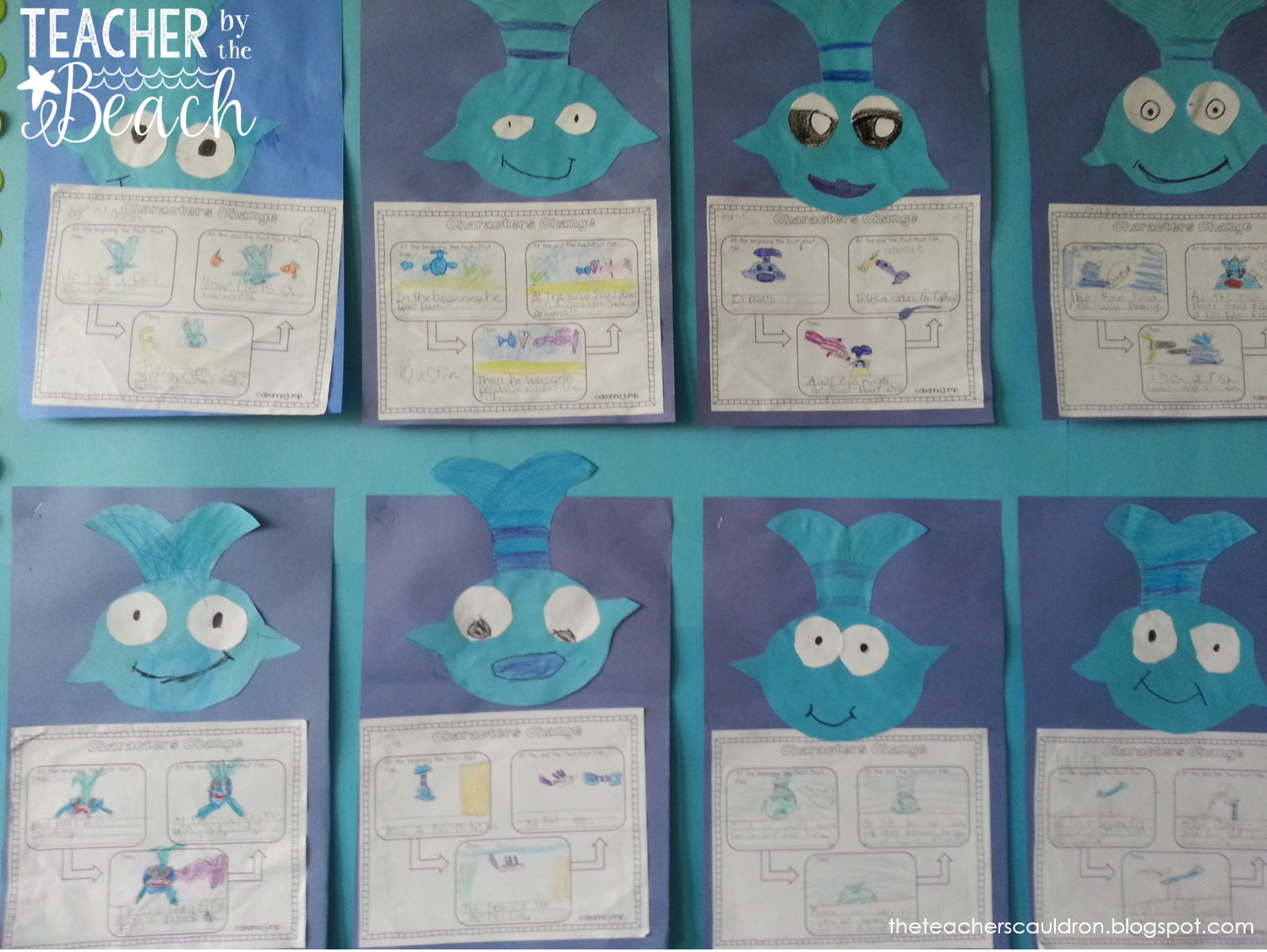 Pout Pout Fish Week - Teacher by the Beach