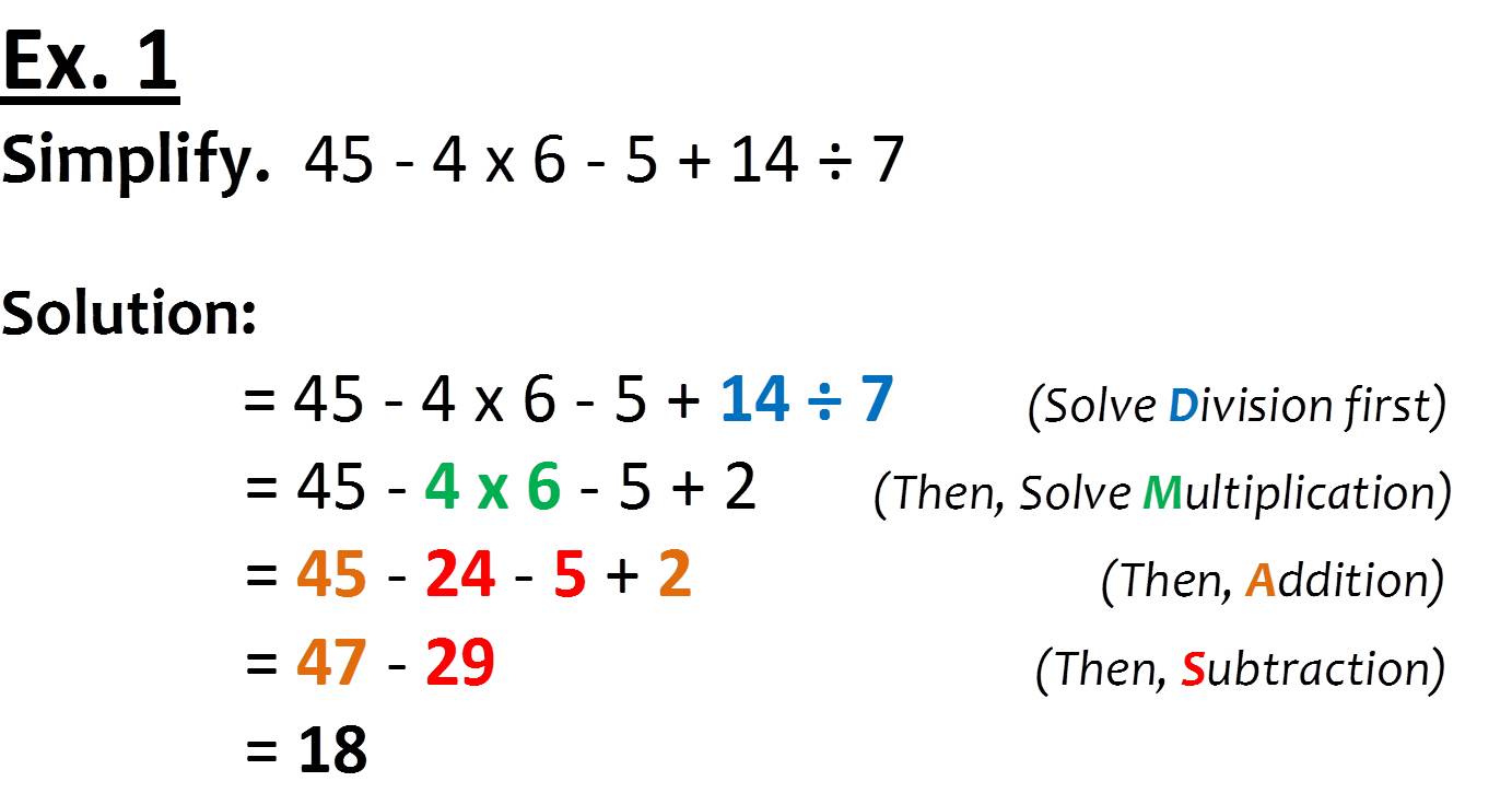 Learn BODMAS Rules: Fast and easy trick for Simplification ...