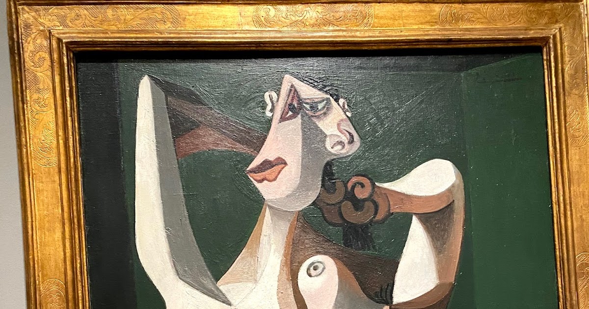 Enjoying Modern Art 2020: Pablo Picasso's Woman Dressing Her Hair (from ...