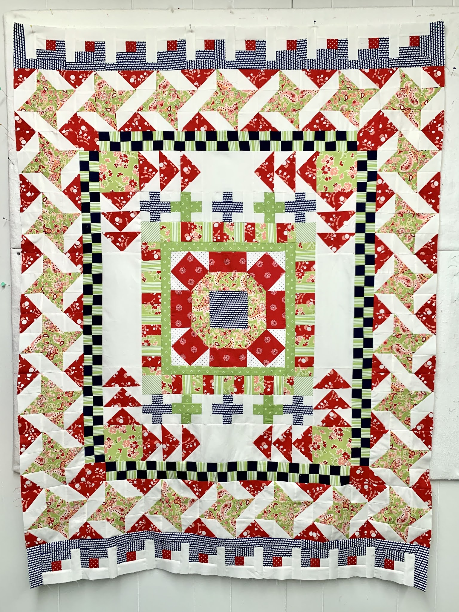 CRAZY BY DESIGN: Parade of Quilts - Stay at Home Round Robin
