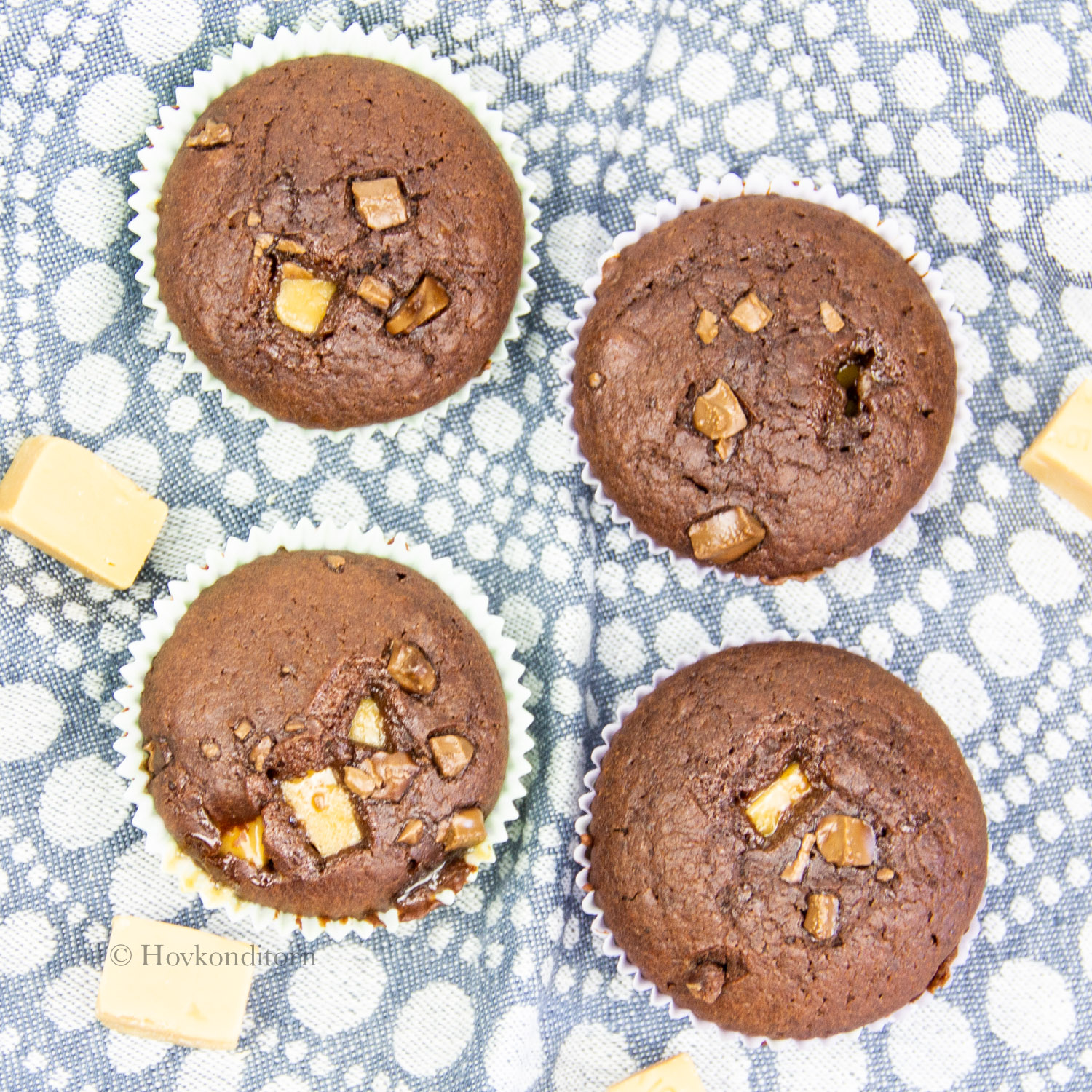 Chocolate Fudge Muffins