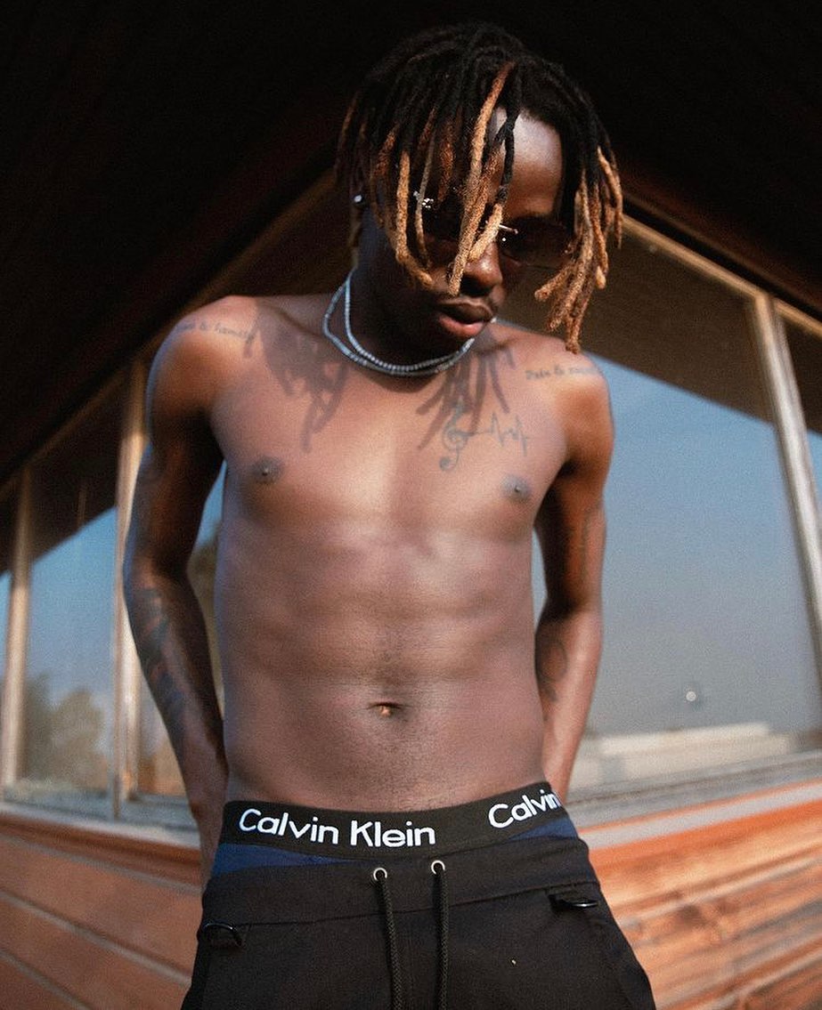 NYSC: Fireboy DML didn't share his NYSC Pictures.