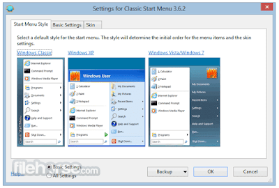 Classic Shell (Windows 7 style) Download