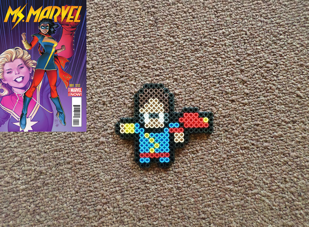 Long Black Fingers : Ms Marvel Kamala Khan and Sam Alexander Nova ...