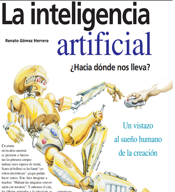 Lectura y elaboracion de Textos academicos: INTELIGENCIA ARTIFICIAL