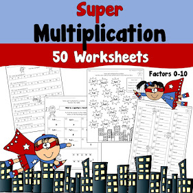 Free Super Multiplication and Division Worksheets | Teacher's Take-Out