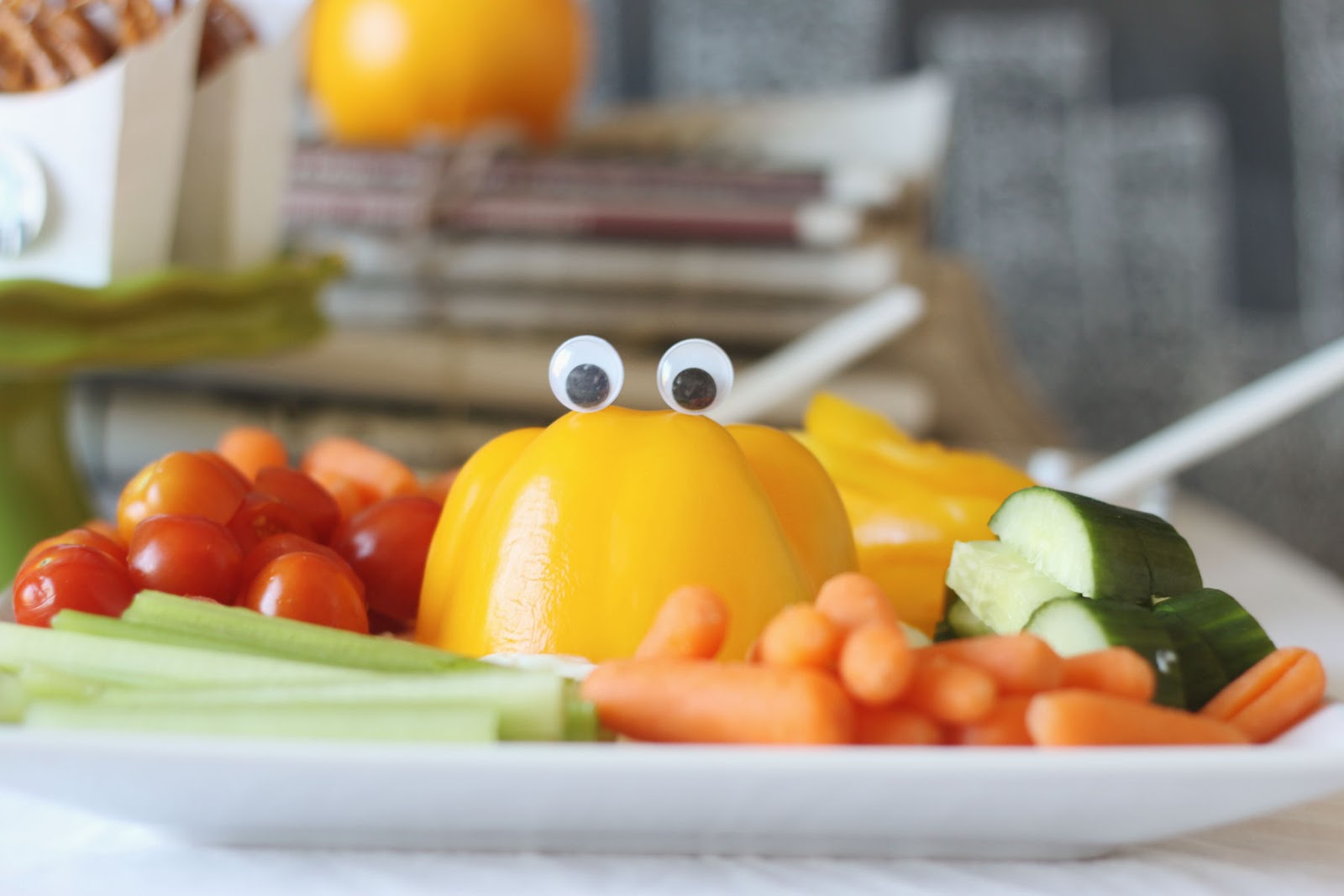 Just ME: Monster party, spotlight on food.