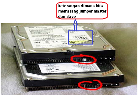 Cara memasang pheripheral Harddisk dengan jumper-jumpernya | Andika_TKJ