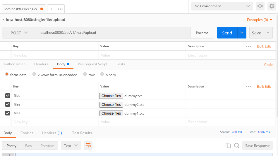 Spring Webflux File Upload Single Multiple REST API Example Spring Webflux File Upload Single Multiple REST API Example