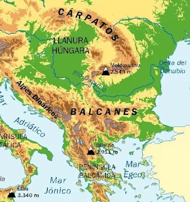 Geografía y rutas de aventuras con mapas