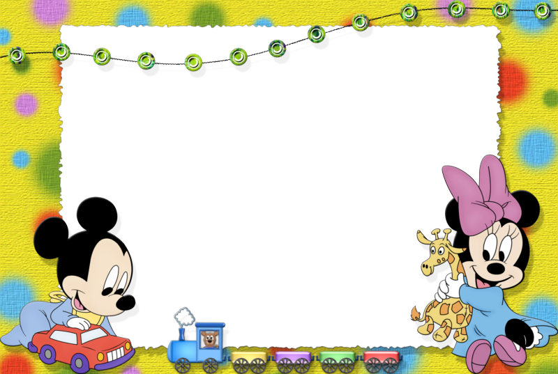 Marcos con dibujos animados - Imagui