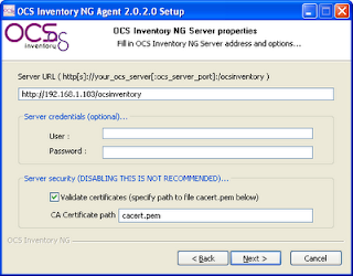 Blog do Déo: Instalando Agente OCS Manualmente (Windows e Linux)