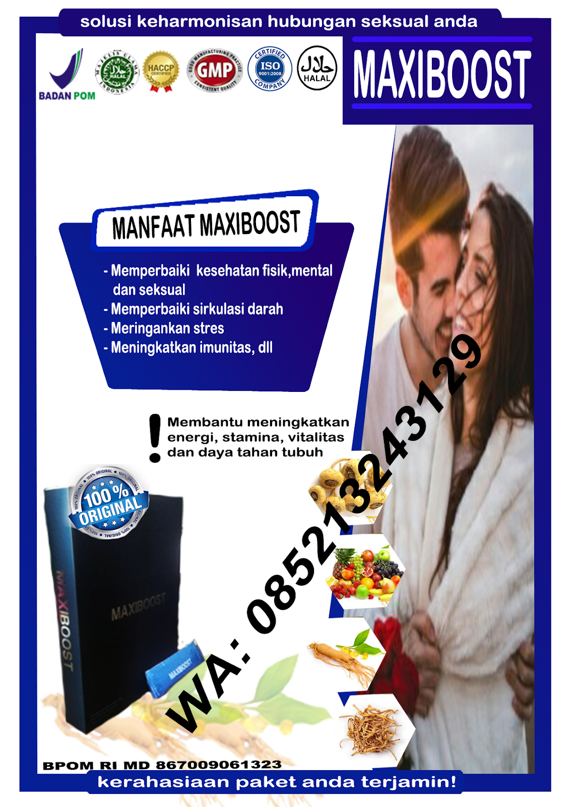 JUAL MAXIBOOST MAXIMAX DI ACEH WA|085213243129: JUAL MAXIBOOST MAXIMAX ...