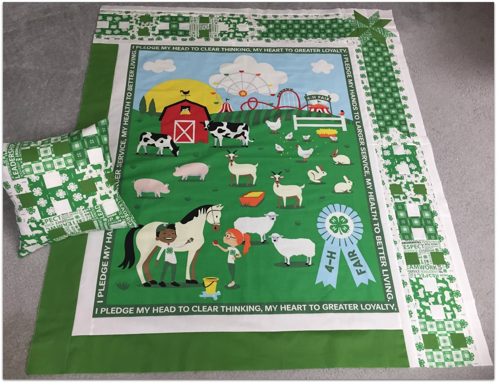 .Quiltscapes.: 4-H "Fair Days" Quilt