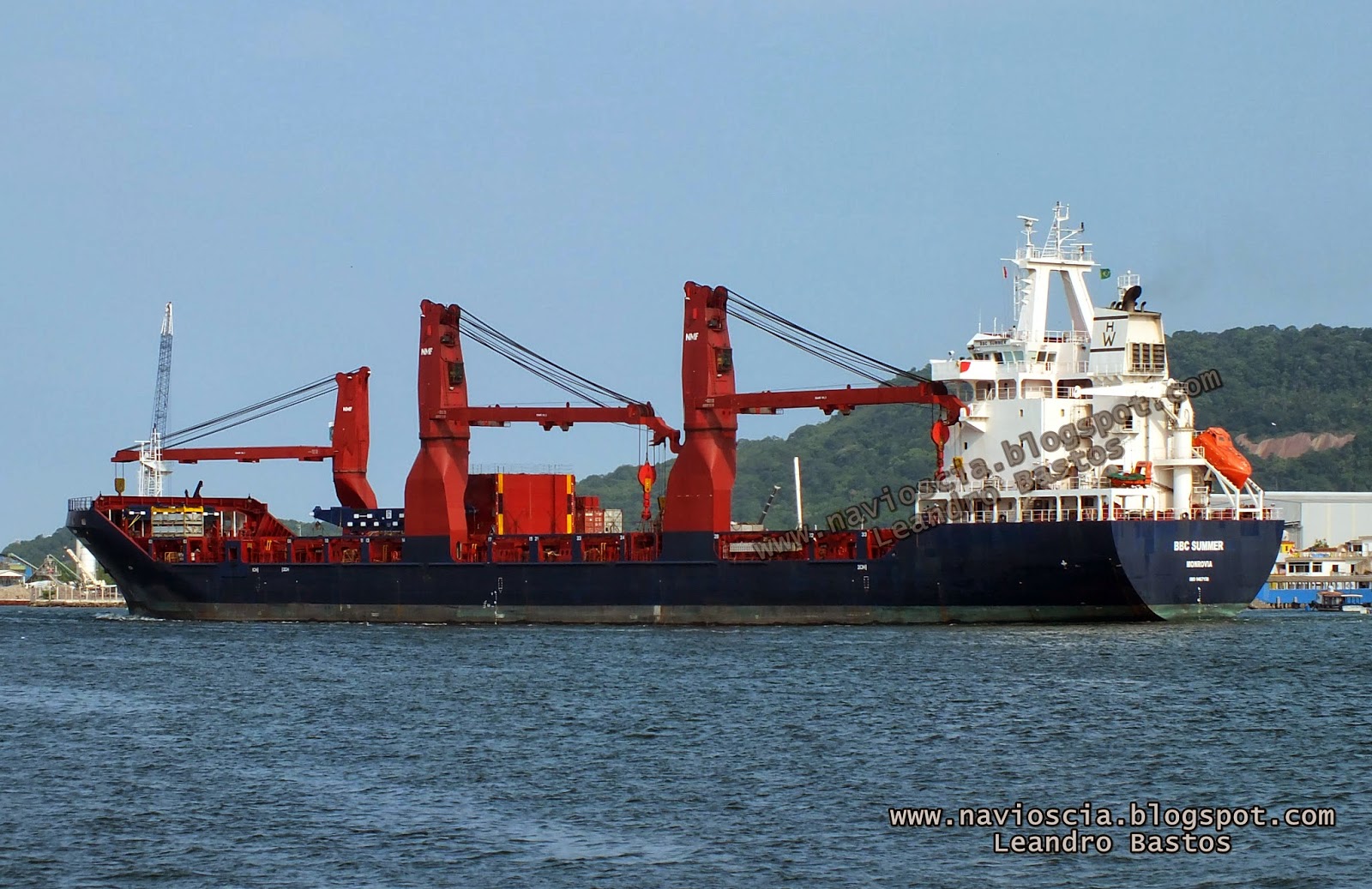 Navios de Santos & CIA: Navio BBC SUMMER