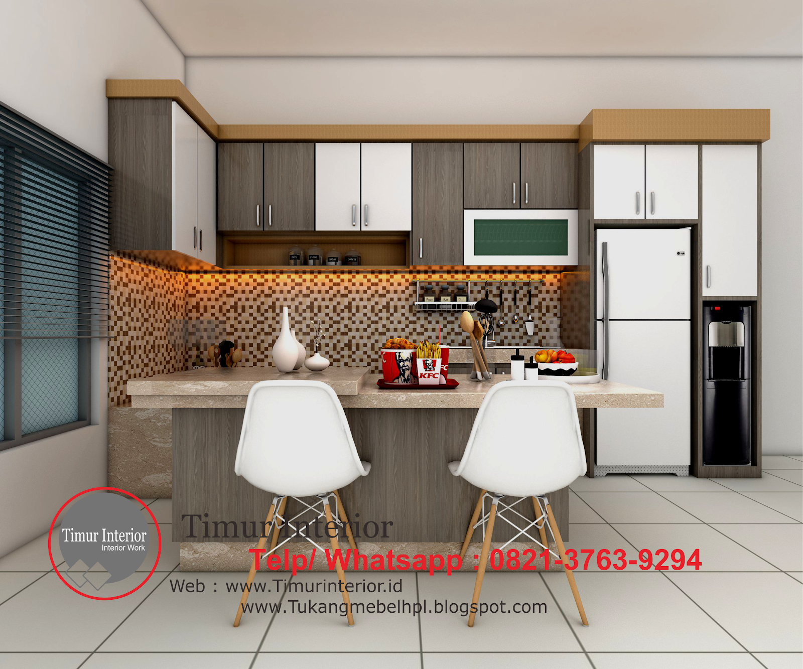 TukangMebelHPL || Interior Design booth pameran, kitchen set solo,Tv ...