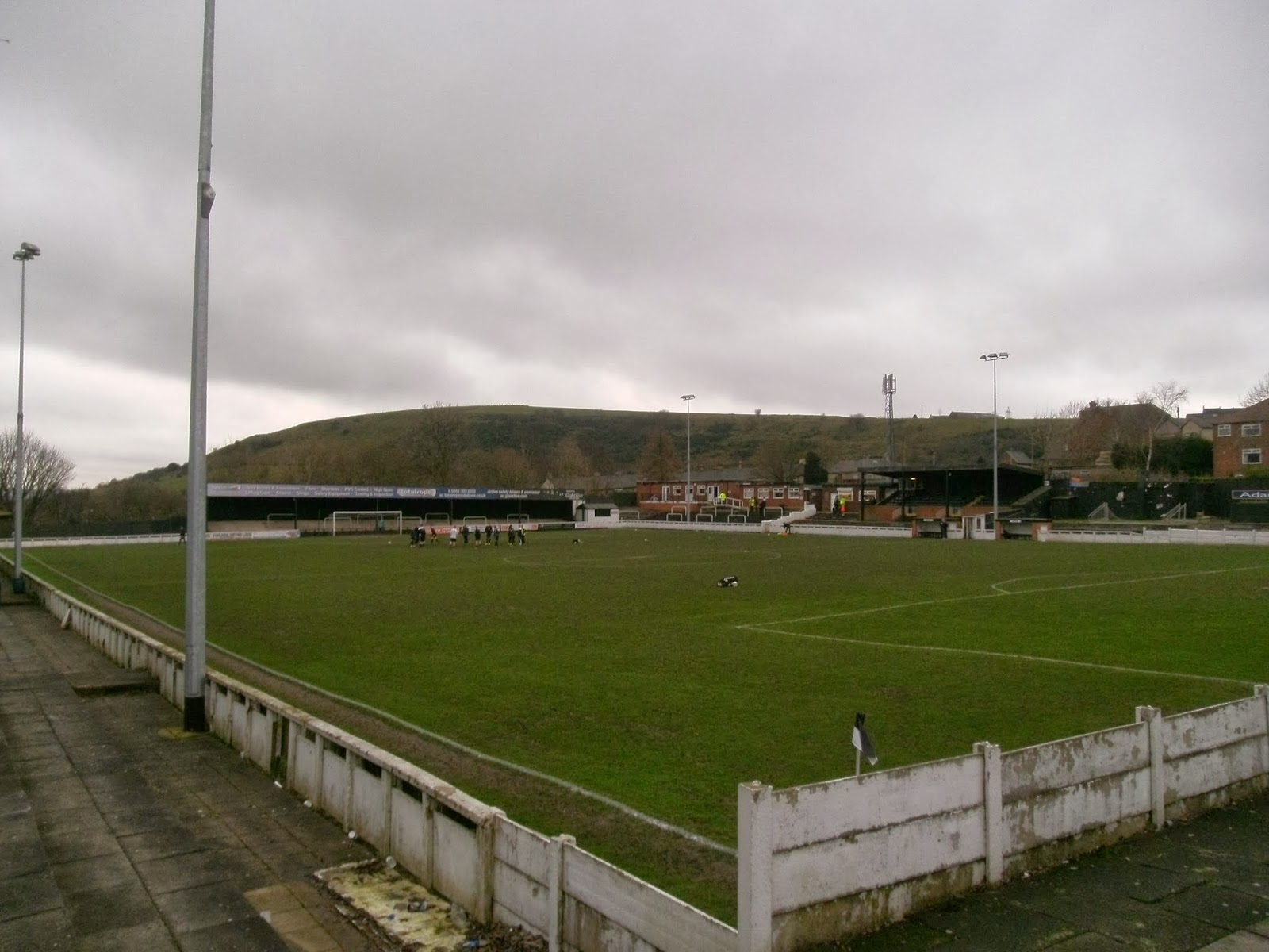 Mossley A.F.C - Seel Park - The last Bus to Bromley Cross