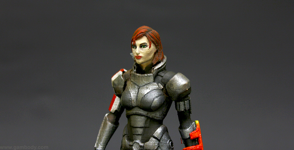 Mass Effect Female Shepard 3D Figurine | Static | 3D Printing Designs