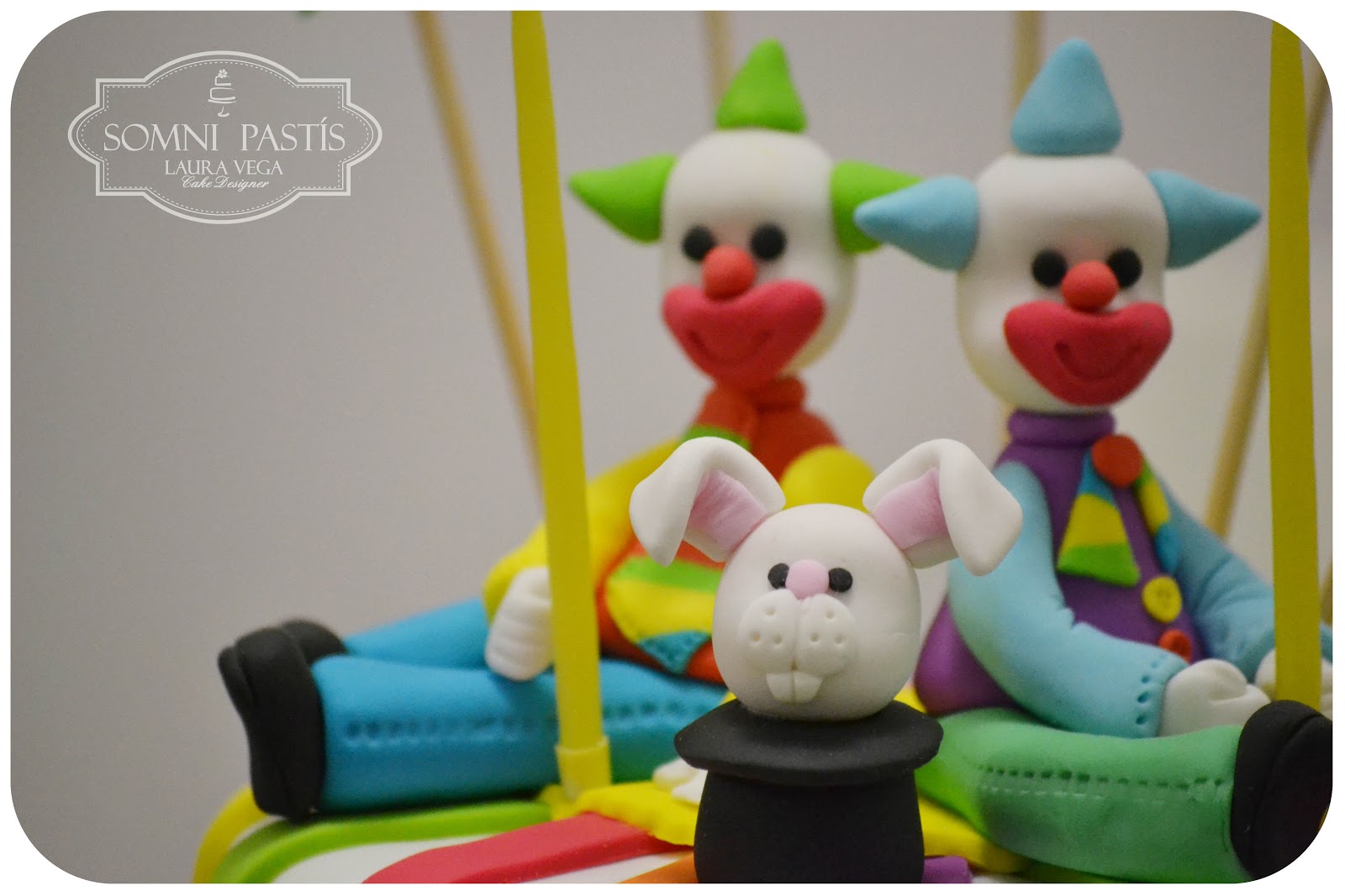 Somni Pastís: Pastel de Payasos (Clowns cake)