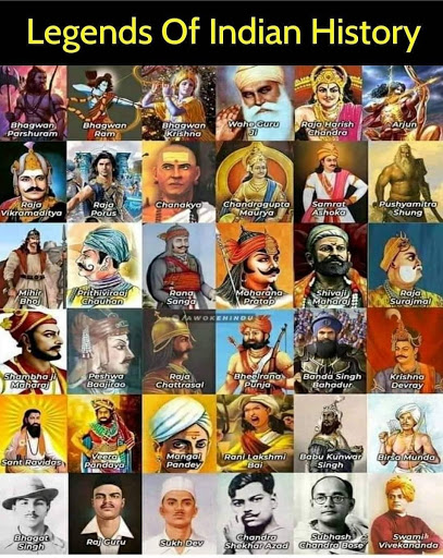 𝕷𝖊𝖌𝖊𝖓𝖉𝖘 𝖔𝖋 𝕴𝖓𝖉𝖎𝖆