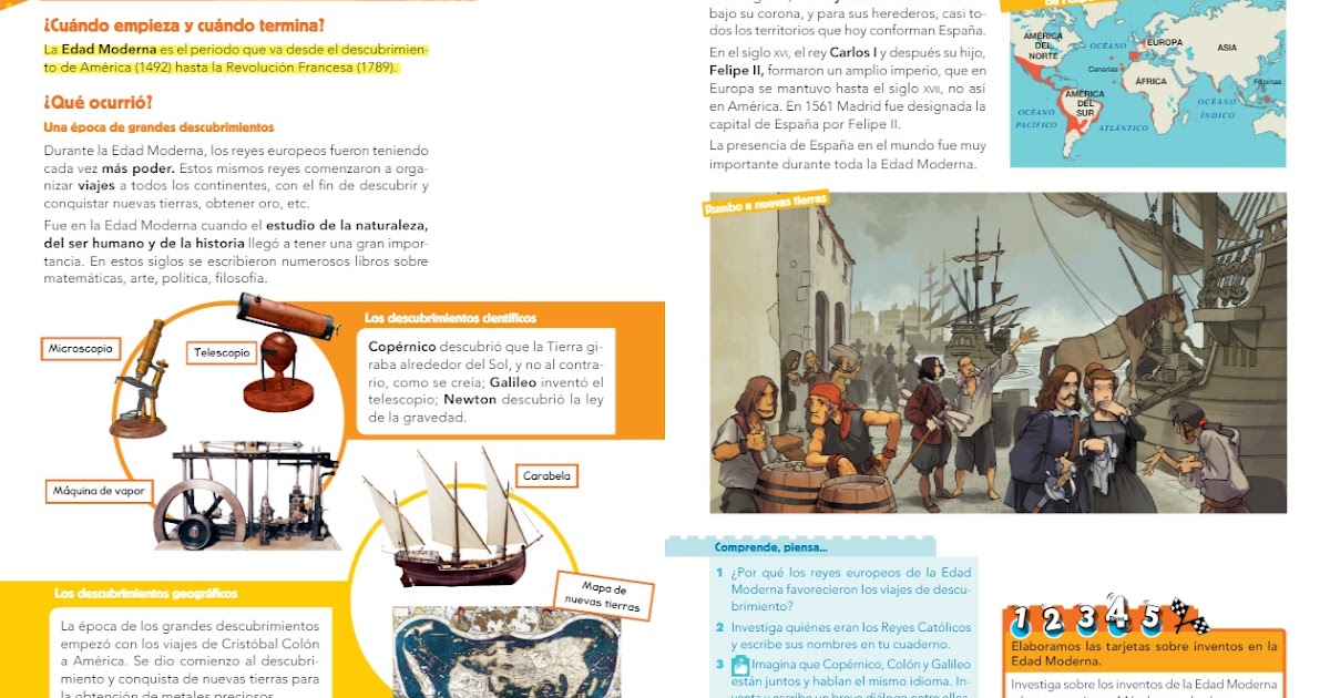 Tercero CEIP Lepanto : La Edad Moderna