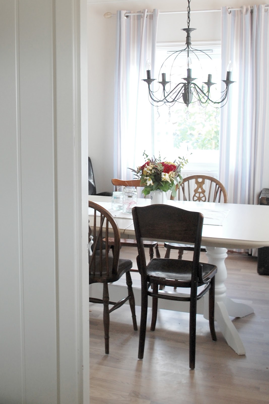 WHITE AS LINEN: farm house table goodbye