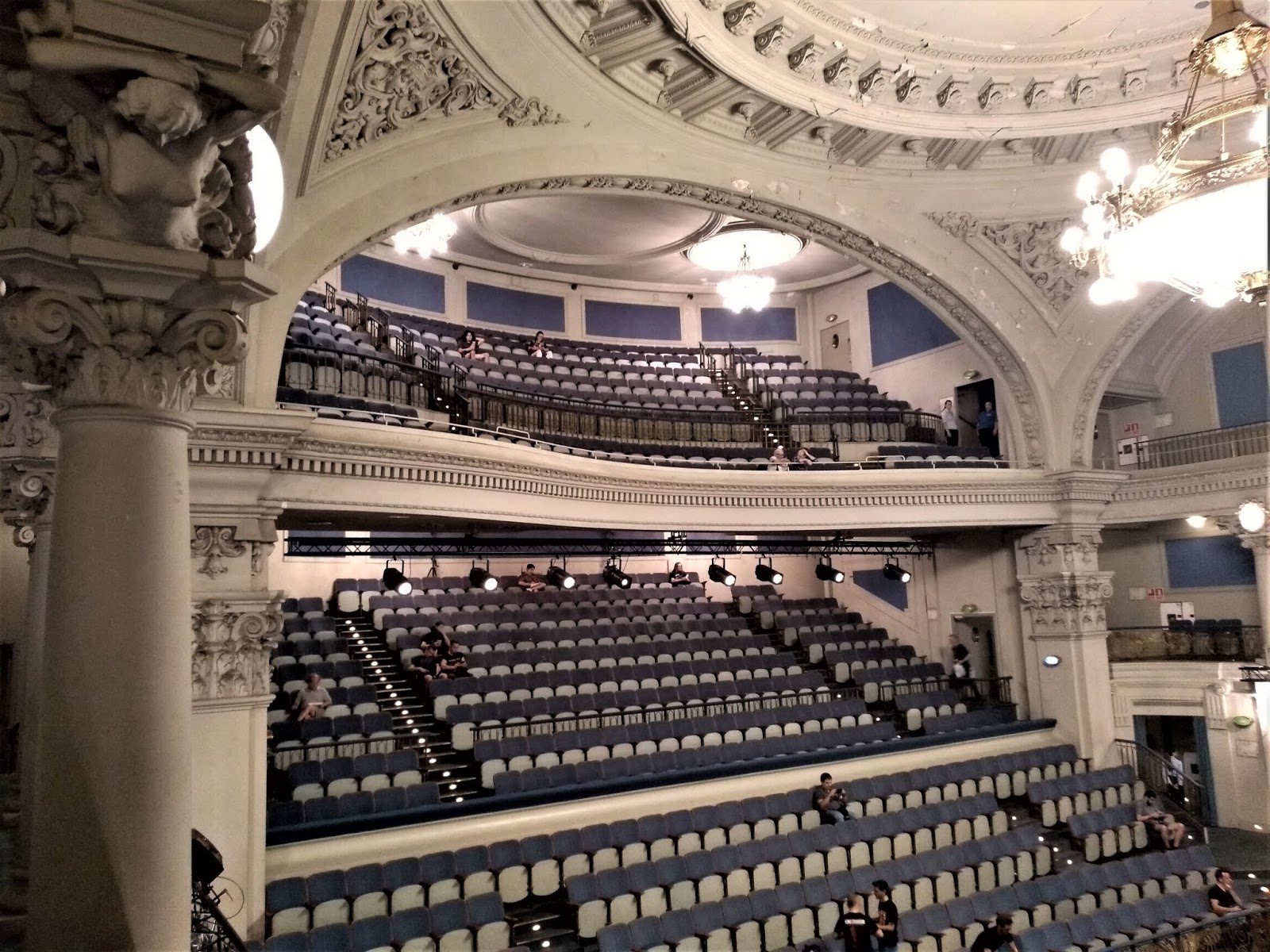 Redescubriendo Barcelona y más allá: 12/07/2019 El Coliseum II: Interior